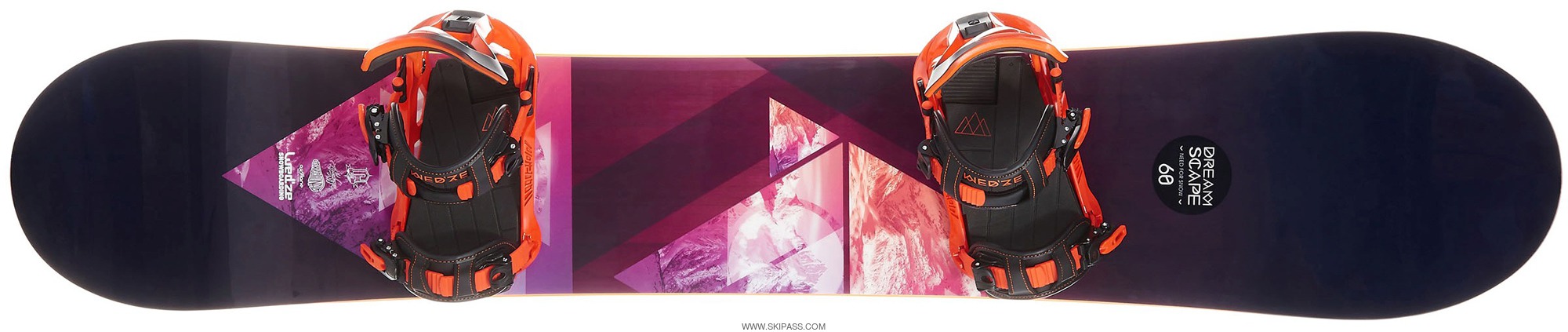 Wedze - Pack Dreamscape 700 Powder + Fix Illusion Limited 2016