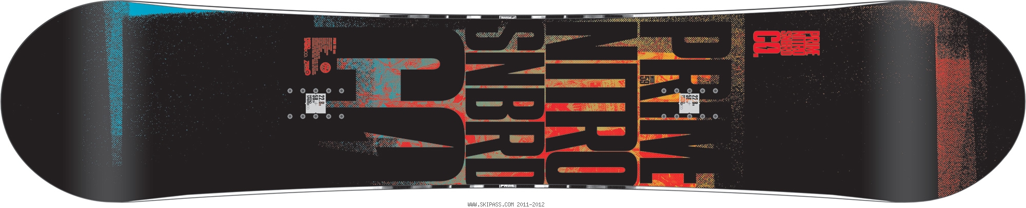 Nitro - Prime Zero Camber Wide 2012