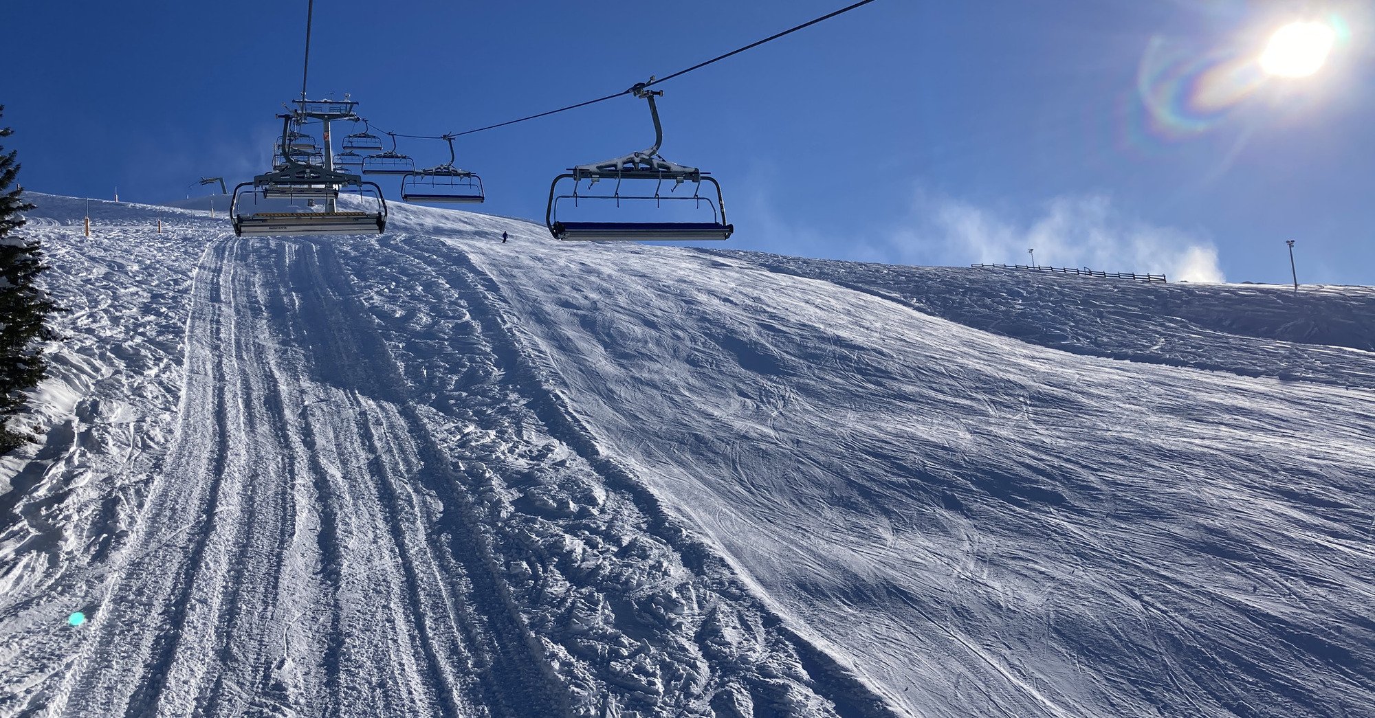 Les Crosets, Avoriaz et Chatel, Les Portes du Soleil le 12 décembre ...