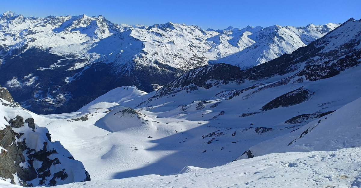 Les Arcs : Grand col le matin