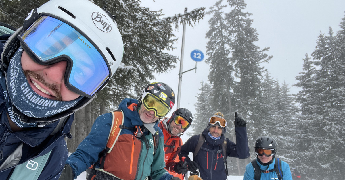 Courchevel : Journée agréable tout de même ☁️🌨️
