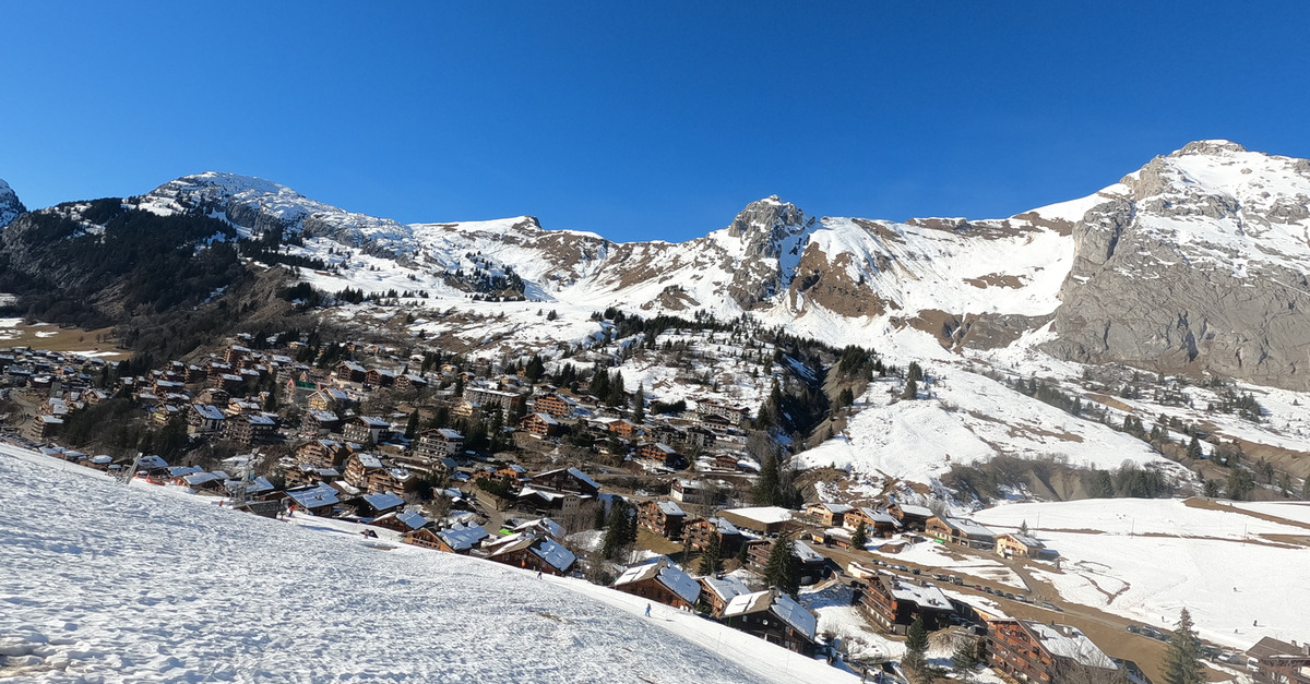Le Grand-Bornand : Févril est arrivé : vivement qu'il neige.