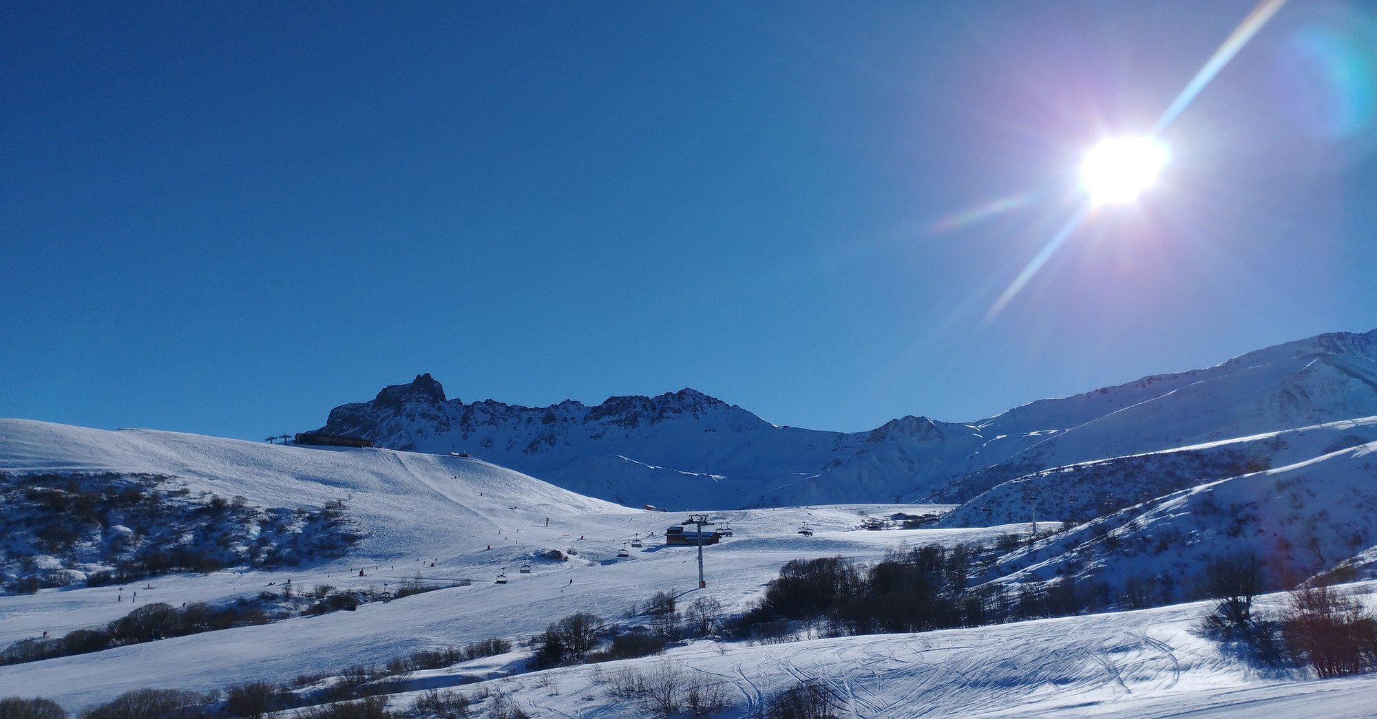 Pistes en très bonnes conditions , Valmorel le 17 janvier 2025 par Sné