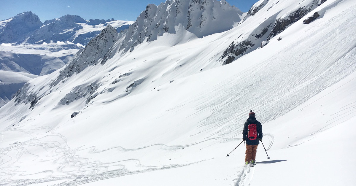 Neige et soleil du week-end