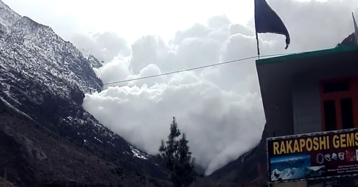 Gigantesque avalanche au Pakistan