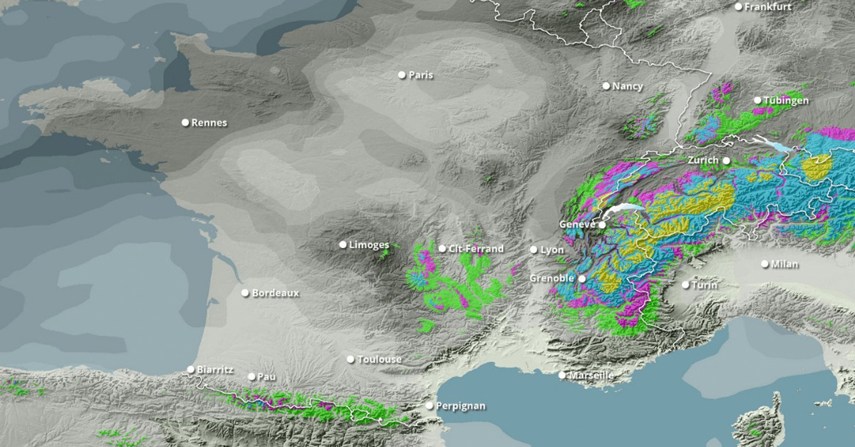 Météo : C'est reparti pour une livraison de neige