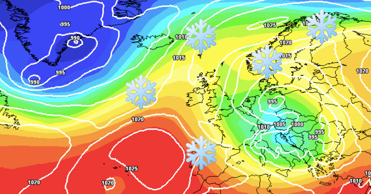 Météo : Chutes de neige importantes et précoces