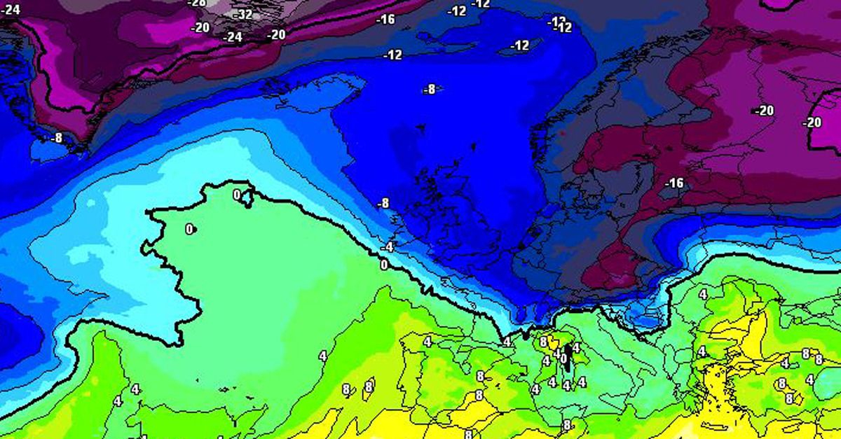 La météo du lundi 8 février : Entre vague de froid et neige ...