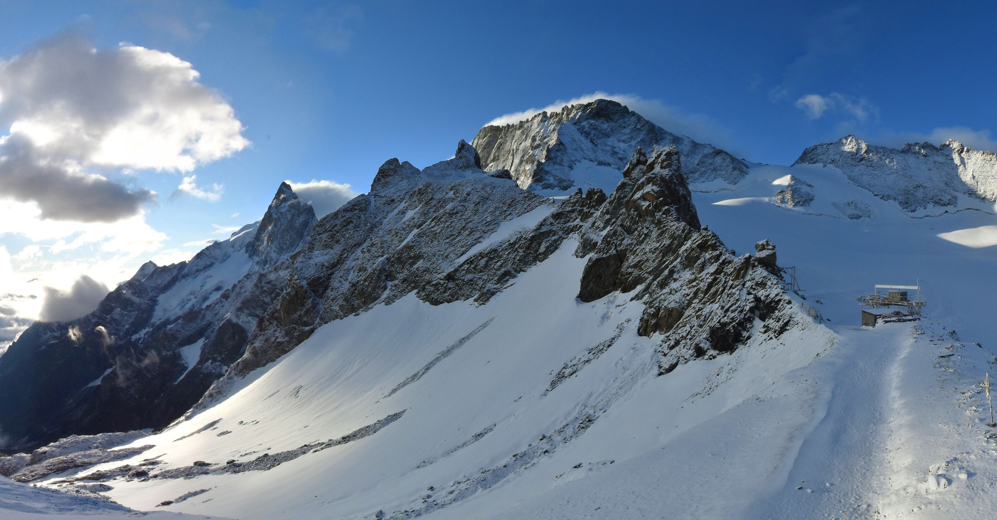 Un 14 juillet d'hiver : la neige est là