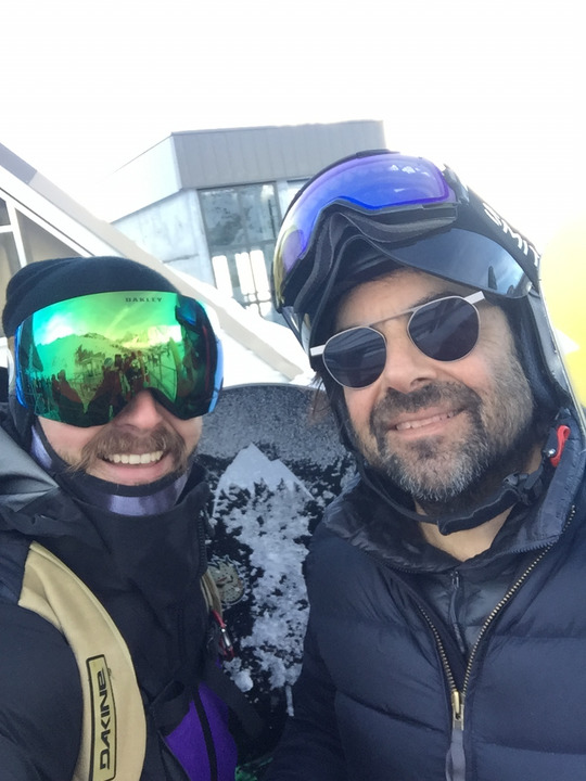 Avec Dédé Manoukian - Photo par Kojak Anthony Hamann