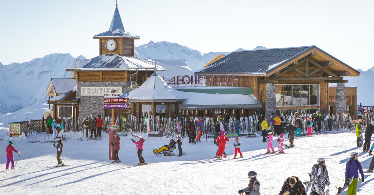 Restaurant La Folie Douce à Alpe d'Huez Restaurant La Folie Douce à Alpe d'Huez